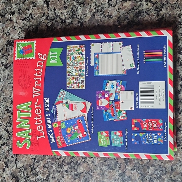 Aldi | Toys | Santa Letter Writing Express Mail Kit Ages 5 New In Box ...